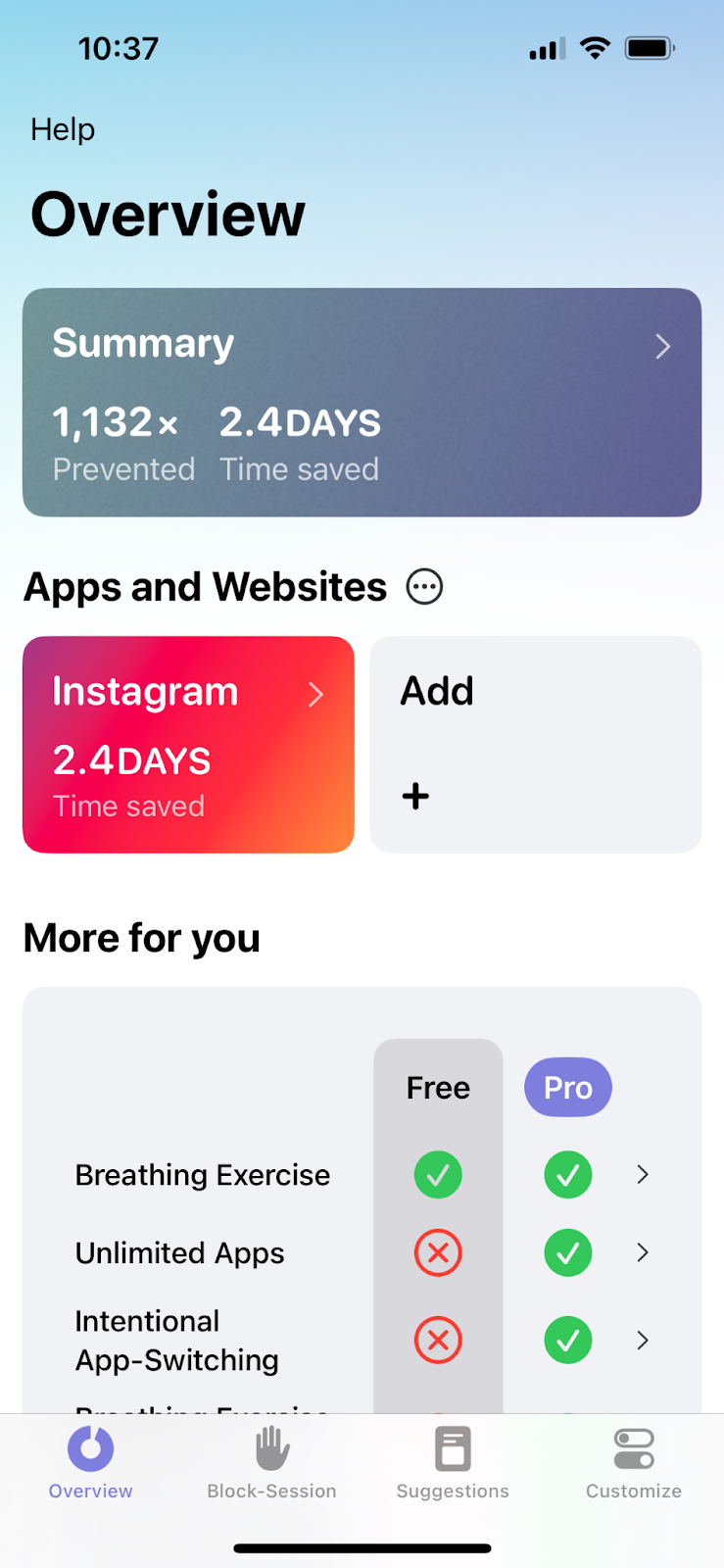 Mindful Social Scrolling in Just One Sec - ChatterBlast